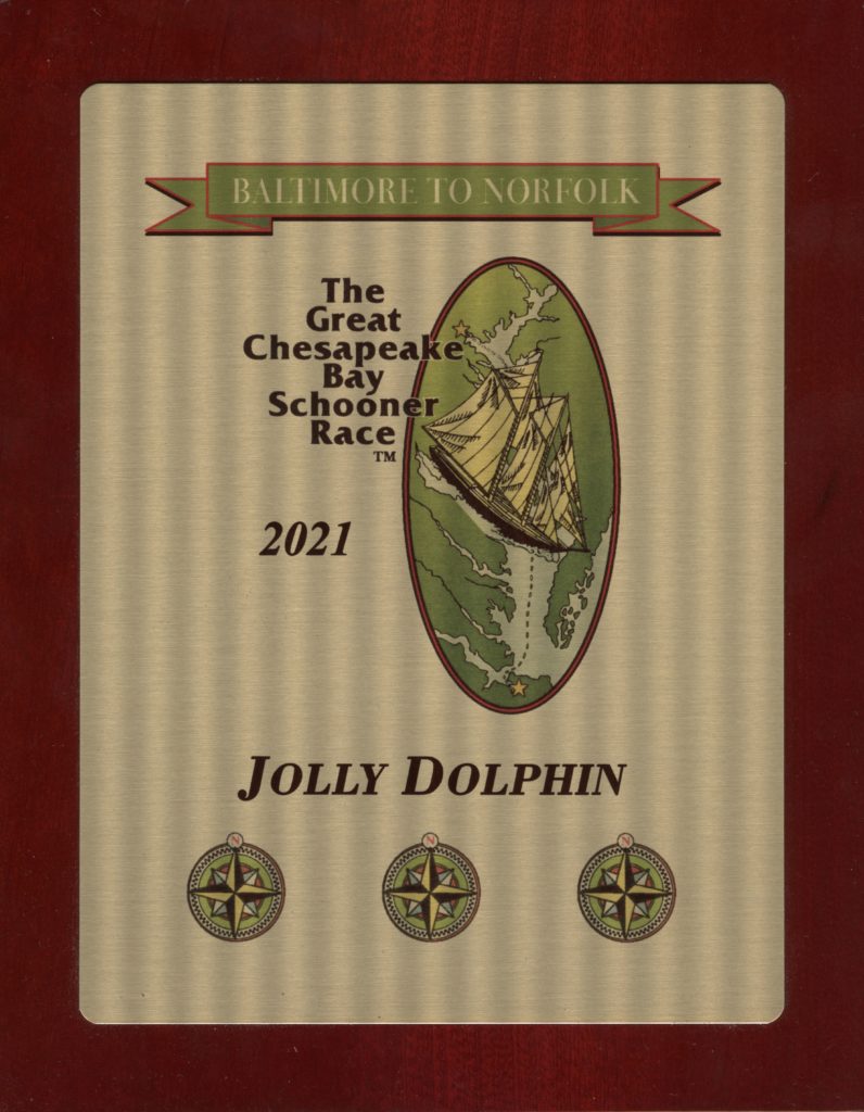 PARTICIPATION PLAQUE – JOLLY DOLPHIN